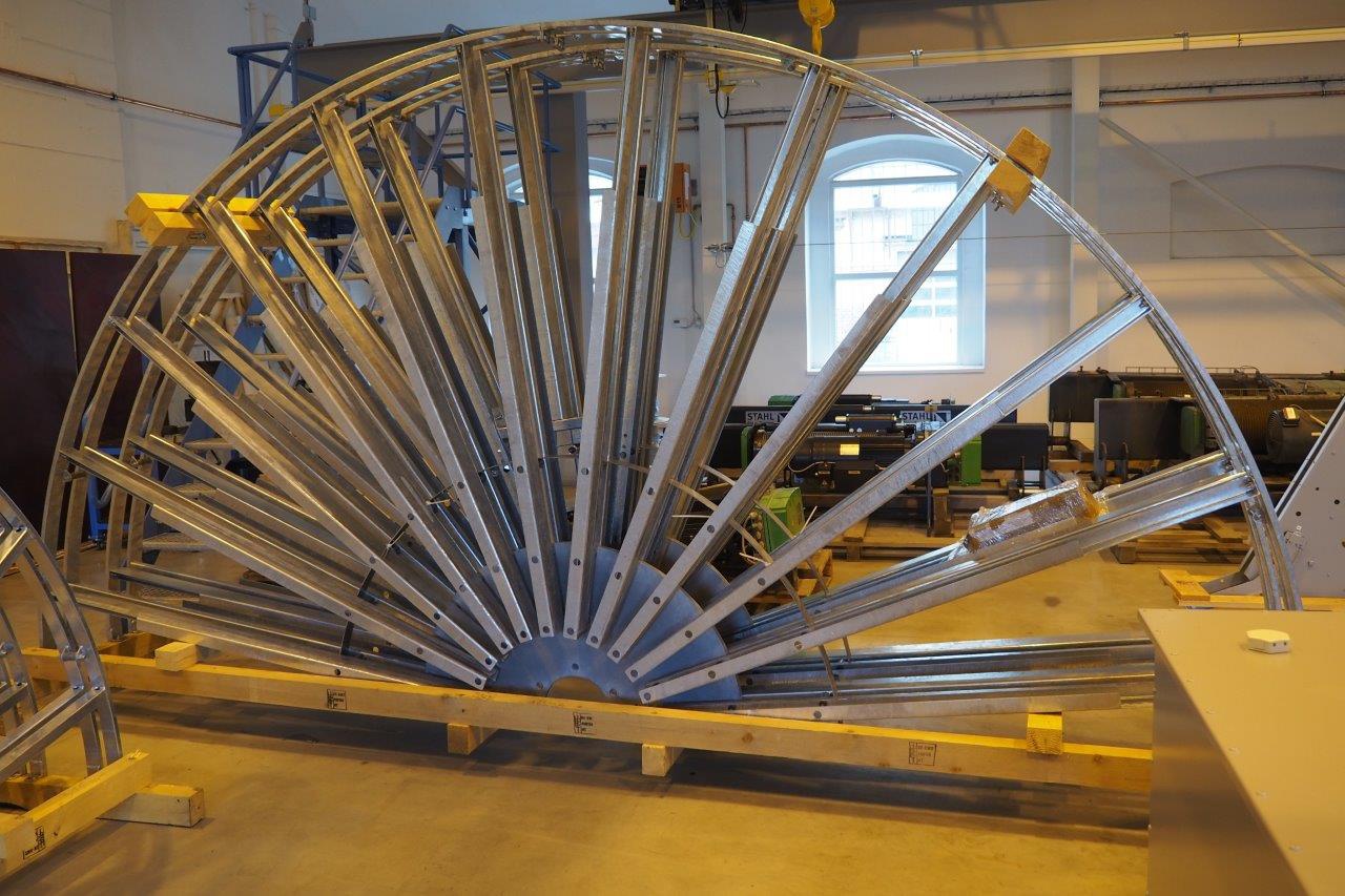 Expedition of motorized cable reels for the mining industry | SLT ...