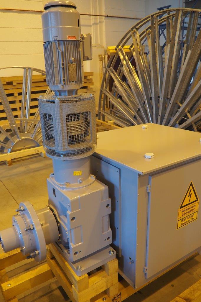 Expedition of motorized cable reels for the mining industry | SLT ...