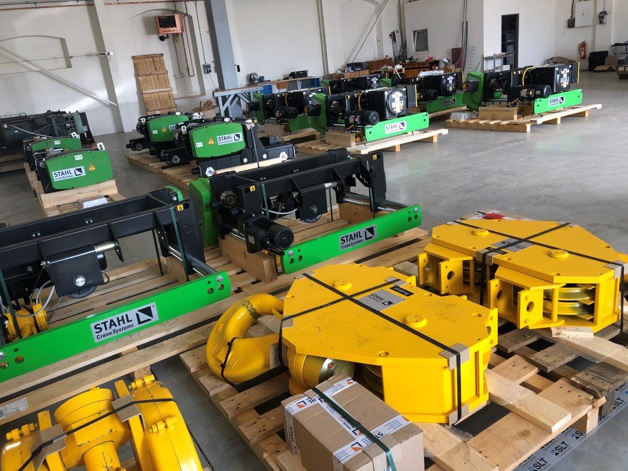 Comprehensive supply of hoists for the off-shore industry | SLT ...