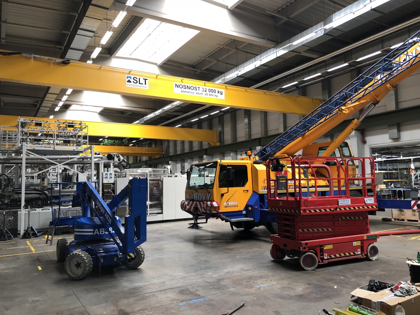 Mostové jeřáby | SLT components s.r.o.