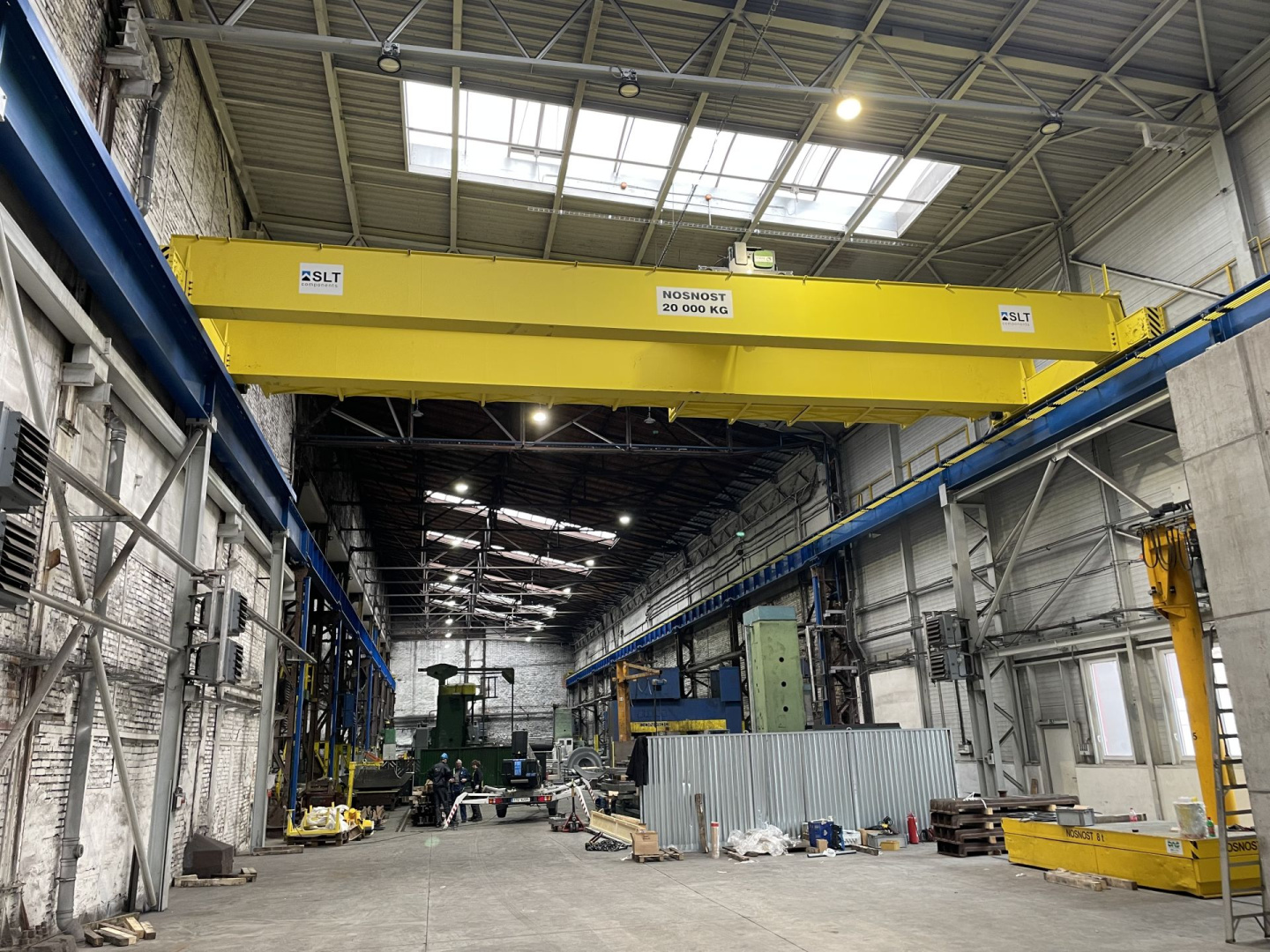 Overhead crane for production purposes | SLT components s.r.o.