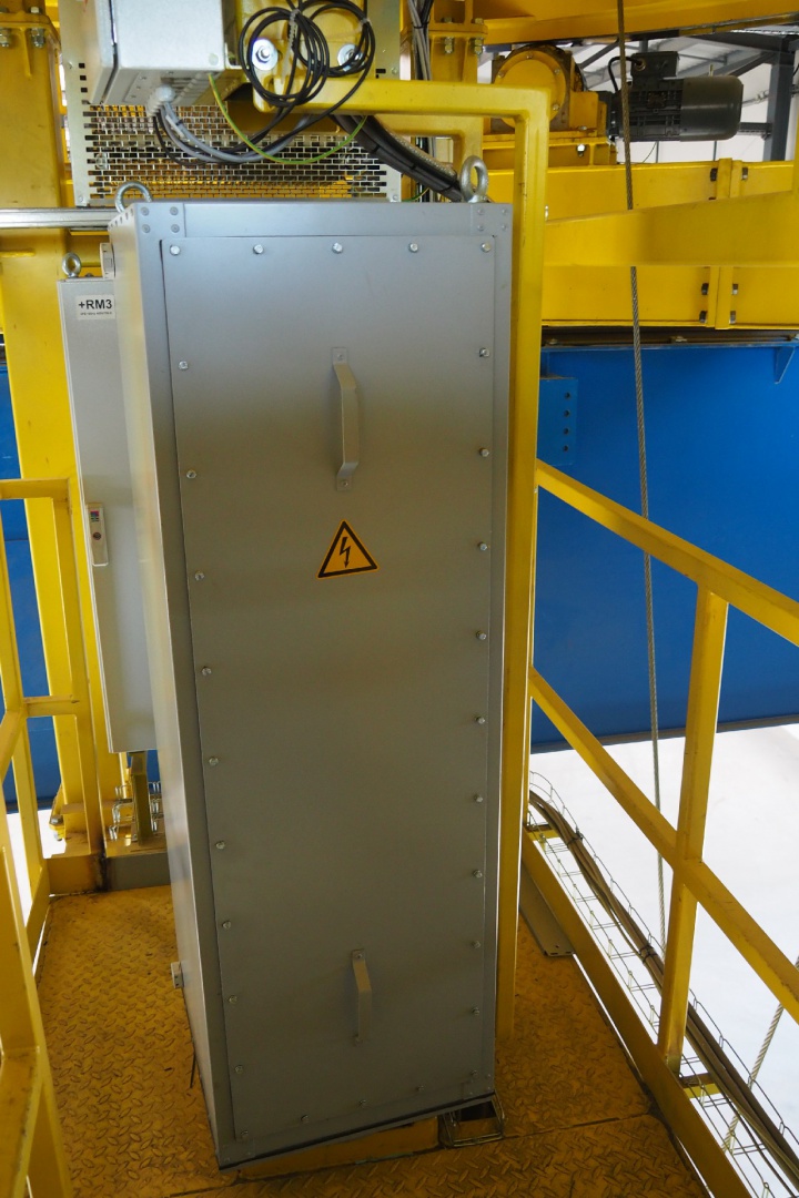 Slip ring collector for turning crab on a bridge cranes in ...